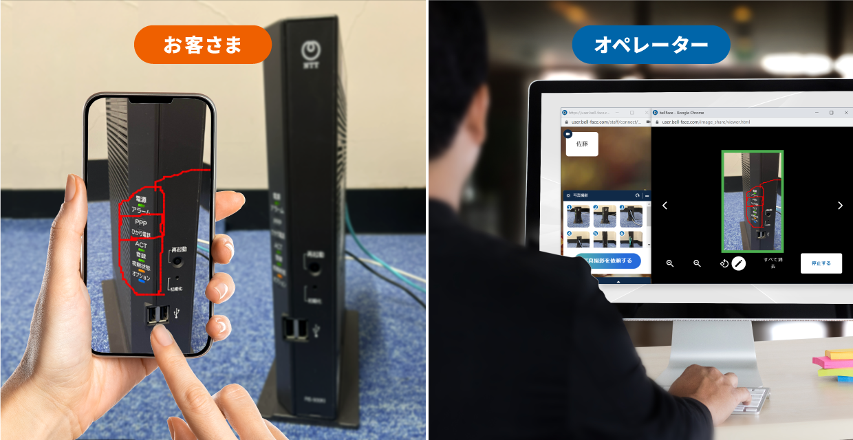 NTT東日本サービスのコンタクトセンターにて「bellFace（ベルフェイス）」を活用した新たな応対スタイルを実現 | ベルフェイス株式会社