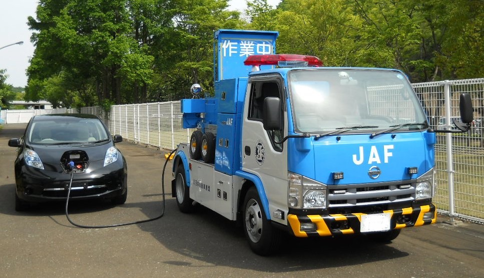 【JAF鳥取】次世代車両で競う「蒜山大山EV・PHVエコドライブグランプリ」を路上で給電できるJAFロードサービスカーがサポートします。｜一般社団法人 日本自動車連盟（JAF）【地方】のプレスリリース
