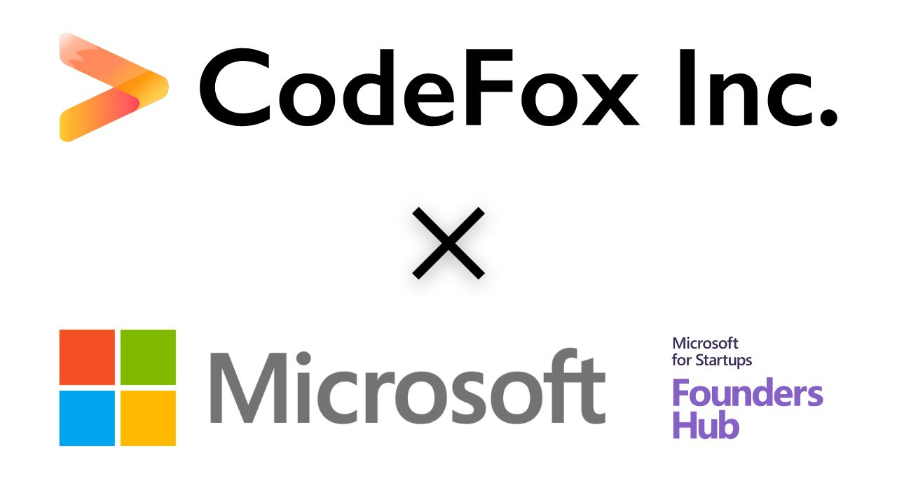 Web3開発のCodeFox社｜マイクロソフト社のスタートアップ支援プログラム「Microsoft for Startups」に採択｜株式会社CodeFoxのプレスリリース