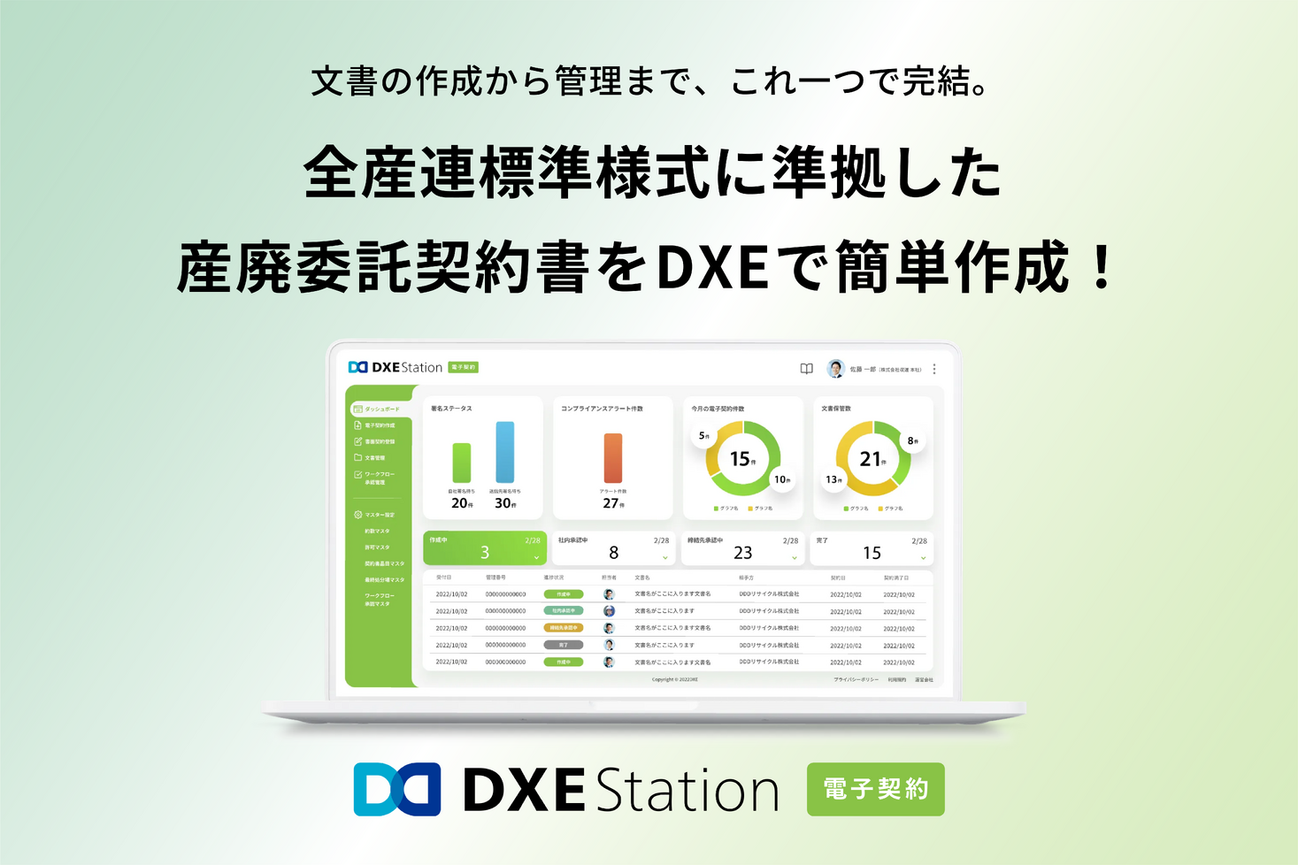 DXE株式会社、電子契約サービスを新たにリリース！DXE Station 新バージョン(Ver.2.6)へアップデートでさらに便利に！｜DXE ...