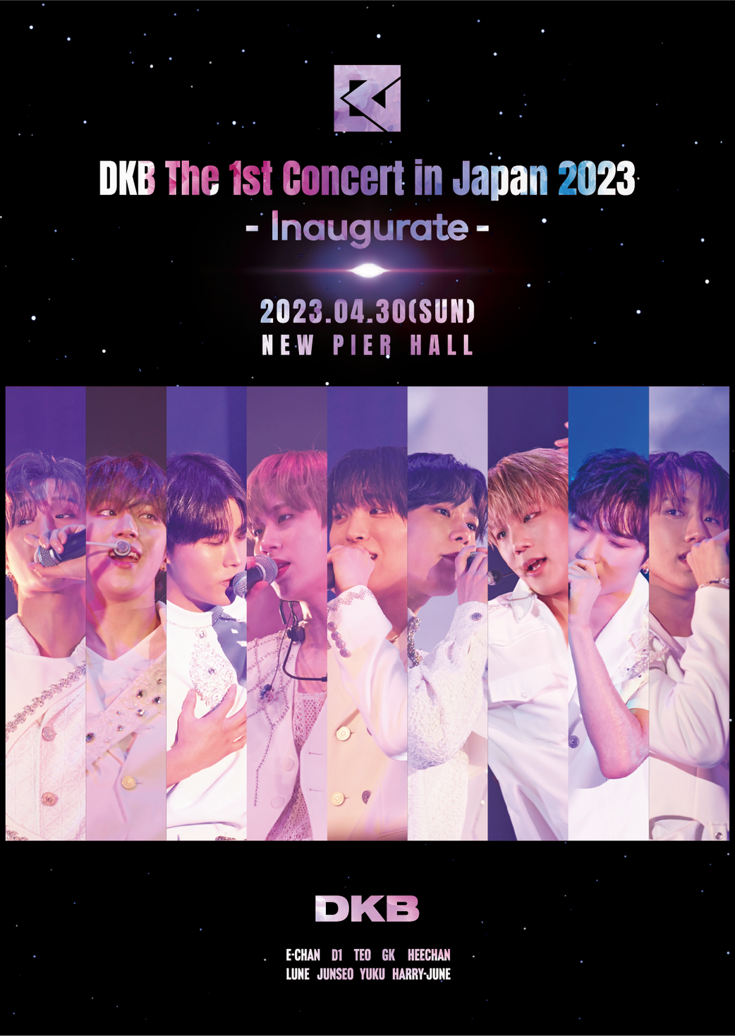 DKB日本初単独コンサート「The 1st Concert in Japan 2023 -Inaugurate- 」開催決定！｜Danmee 株式会社のプレスリリース