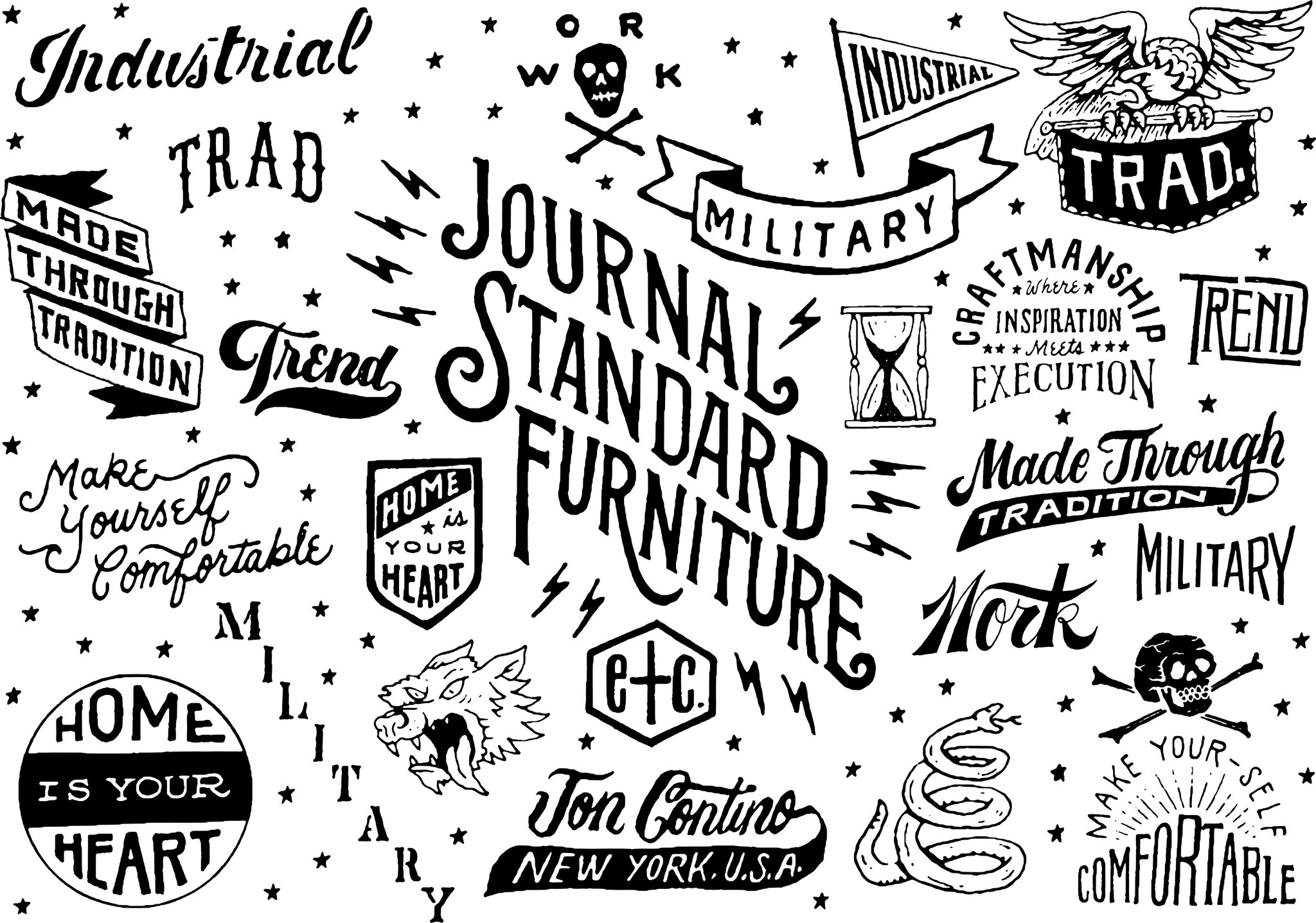 New Yorkを拠点とするアーティストとのアート × インテリアのコラボレーション！Jon Contino コラボレーションアイテム販売開始 ...