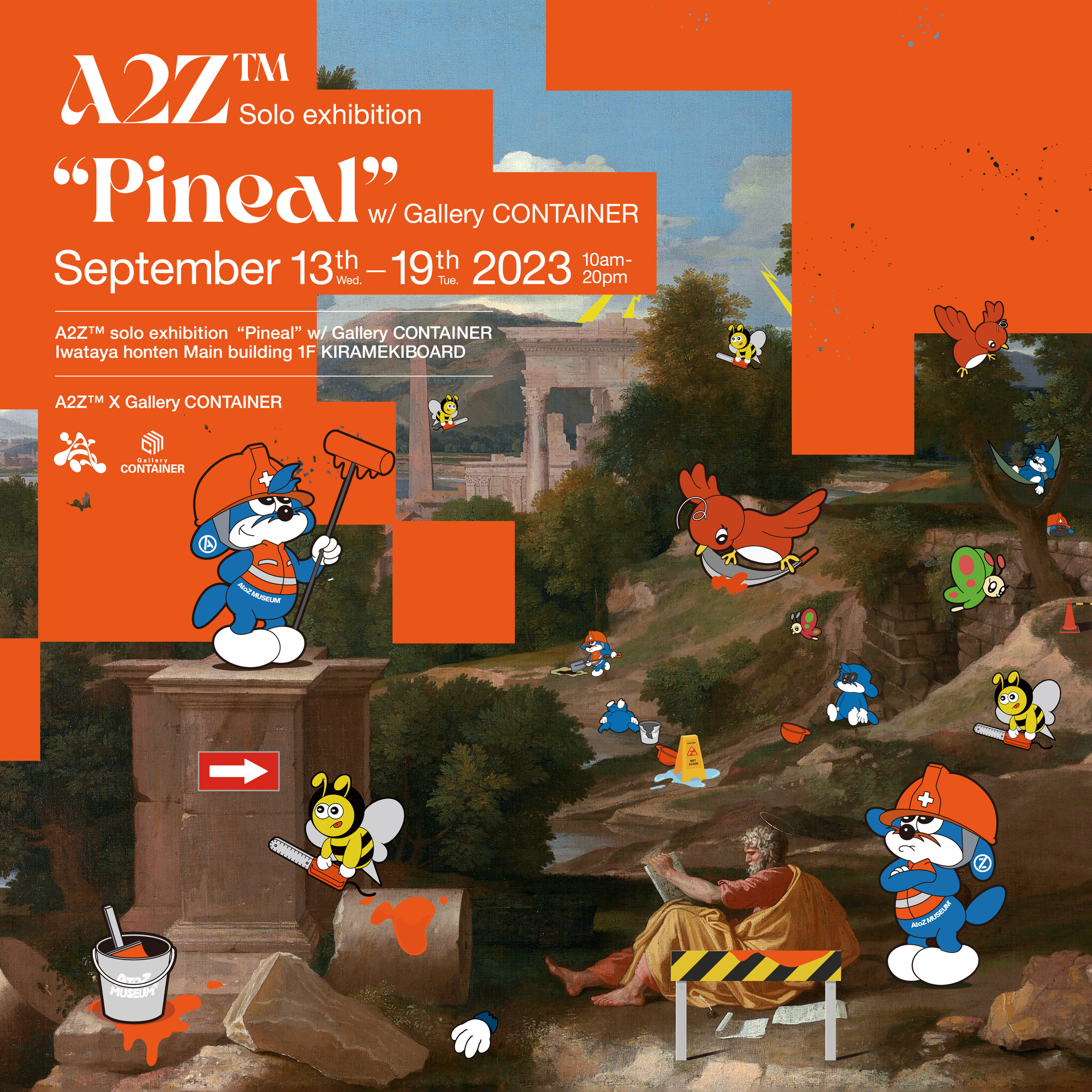 A2Z™ solo exhibition “Pineal” w/ Gallery CONTAINER｜株式会社カトレヤトウキョウのプレスリリース