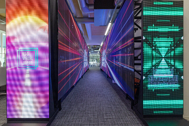 透過型LEDビジョンのK&G Visual Japan株式会社が本社オフィスを移転。ショールームも兼ねた映像体験発信拠点として8月4日、東京 ...