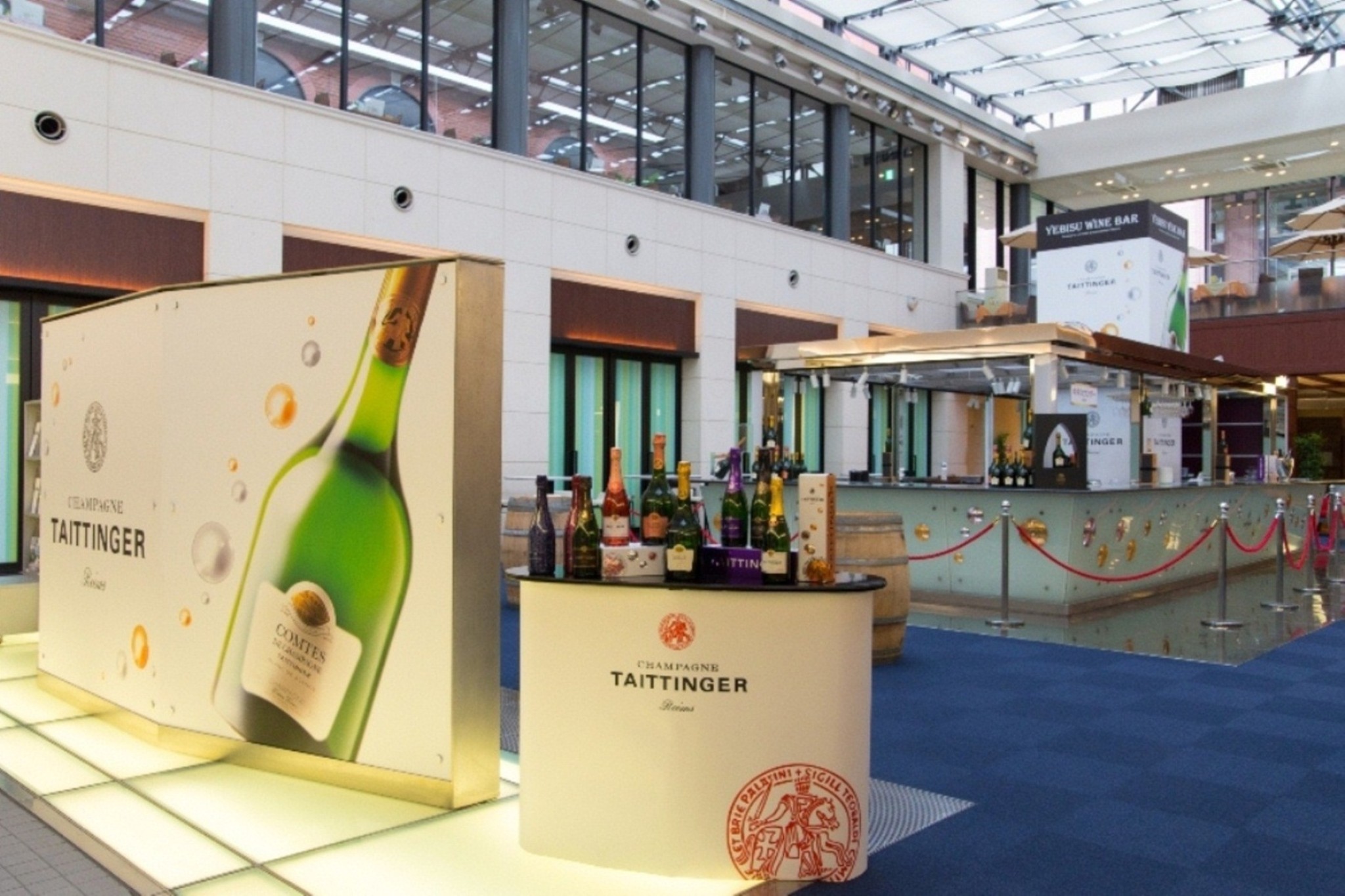 シャンパーニュ・テタンジェが楽しめる限定ショップ「TAITTINGER BAR」が9月10日（木）より期間限定オープン！｜サッポロ ...
