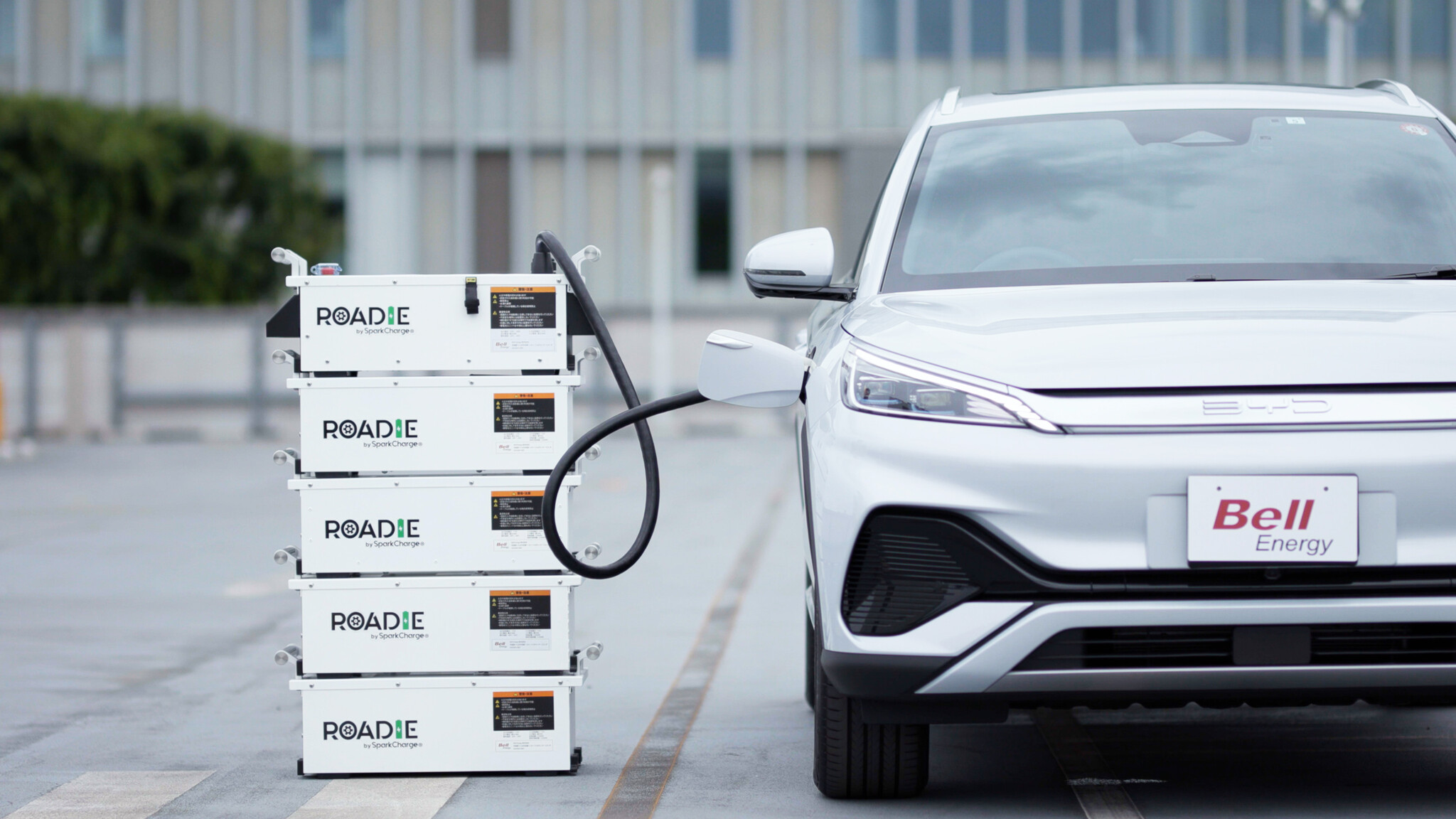 ポータブルEV急速充電器「Roadie V2」のレンタル事業、本格開始｜Bell Energy株式会社のプレスリリース