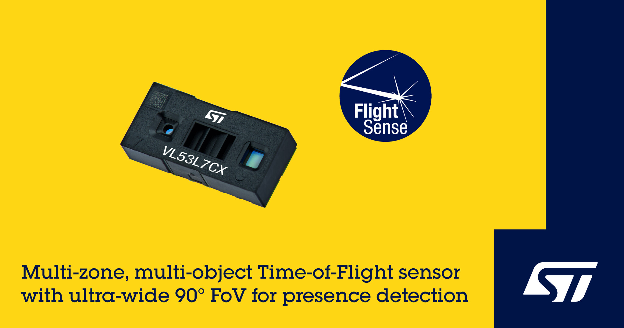 カメラと同等の視野角を備えたマルチゾーン対応FlightSense™ToF測距センサを発表｜STマイクロエレクトロニクスのプレスリリース