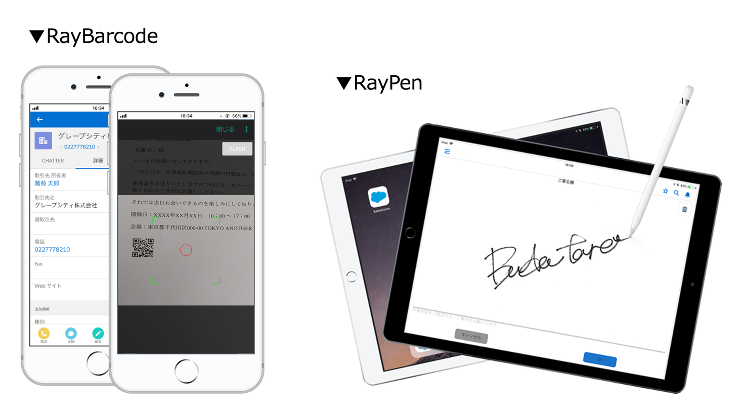 Salesforce AppExchangeのRayBarcode・RayPenがLightning Web コンポーネントに対応 ｜グレープシティ株式会社のプレスリリース