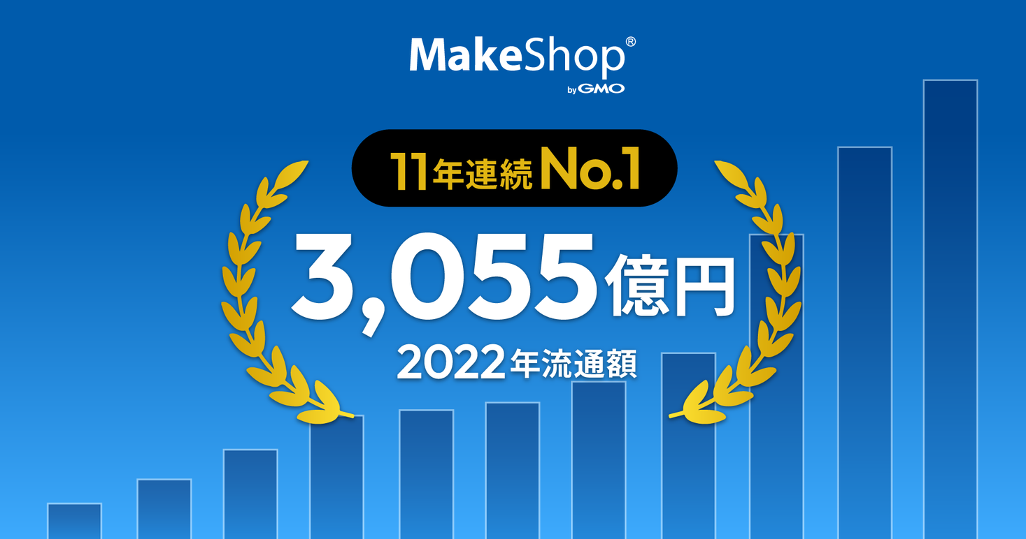 「MakeShop byGMO」、年間流通額が11年連続でEC構築SaaS業界No.1に！前年比111％の3,055億円に到達し過去最高を更新【GMOメイクショップ】｜GMOインターネット ...