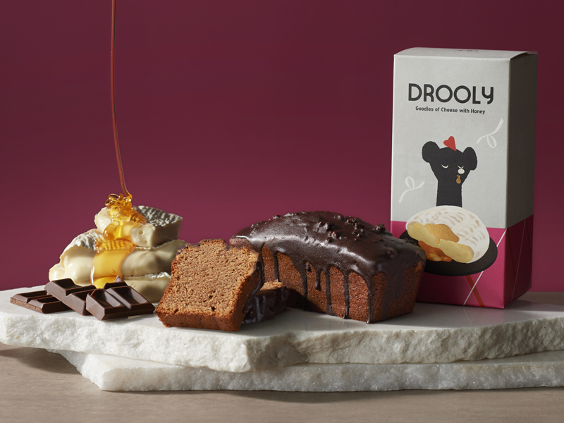 バレンタインにオススメ！ショコラ× チーズwithハニーのハーモニーが絶品！【DROOLY(ドローリー)】から、「パウンドケーキ〔ショコラ ...