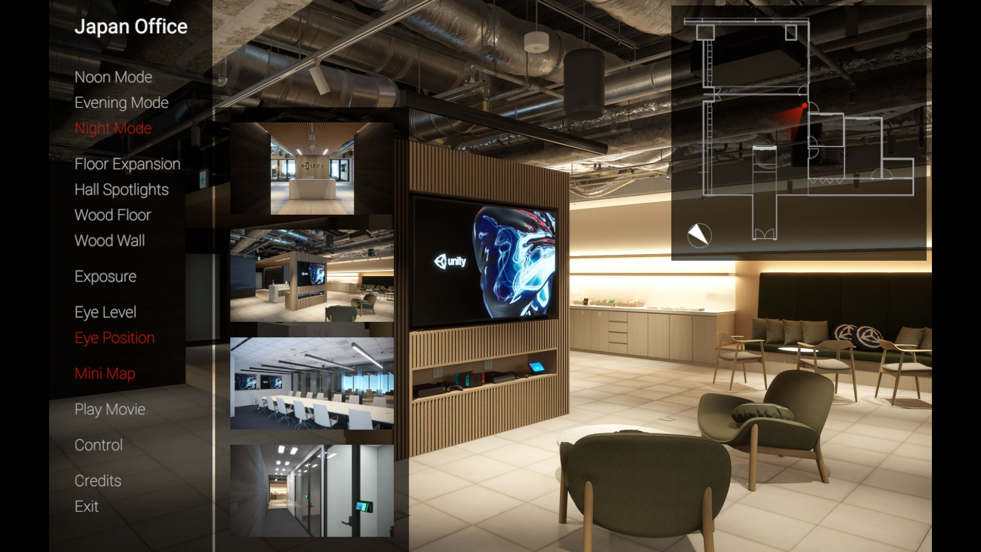 Unity、建築・建設向けのデモコンテンツ『Unity Japan Office プロジェクト』を無償でリリース｜ユニティ・テクノロジーズ ...