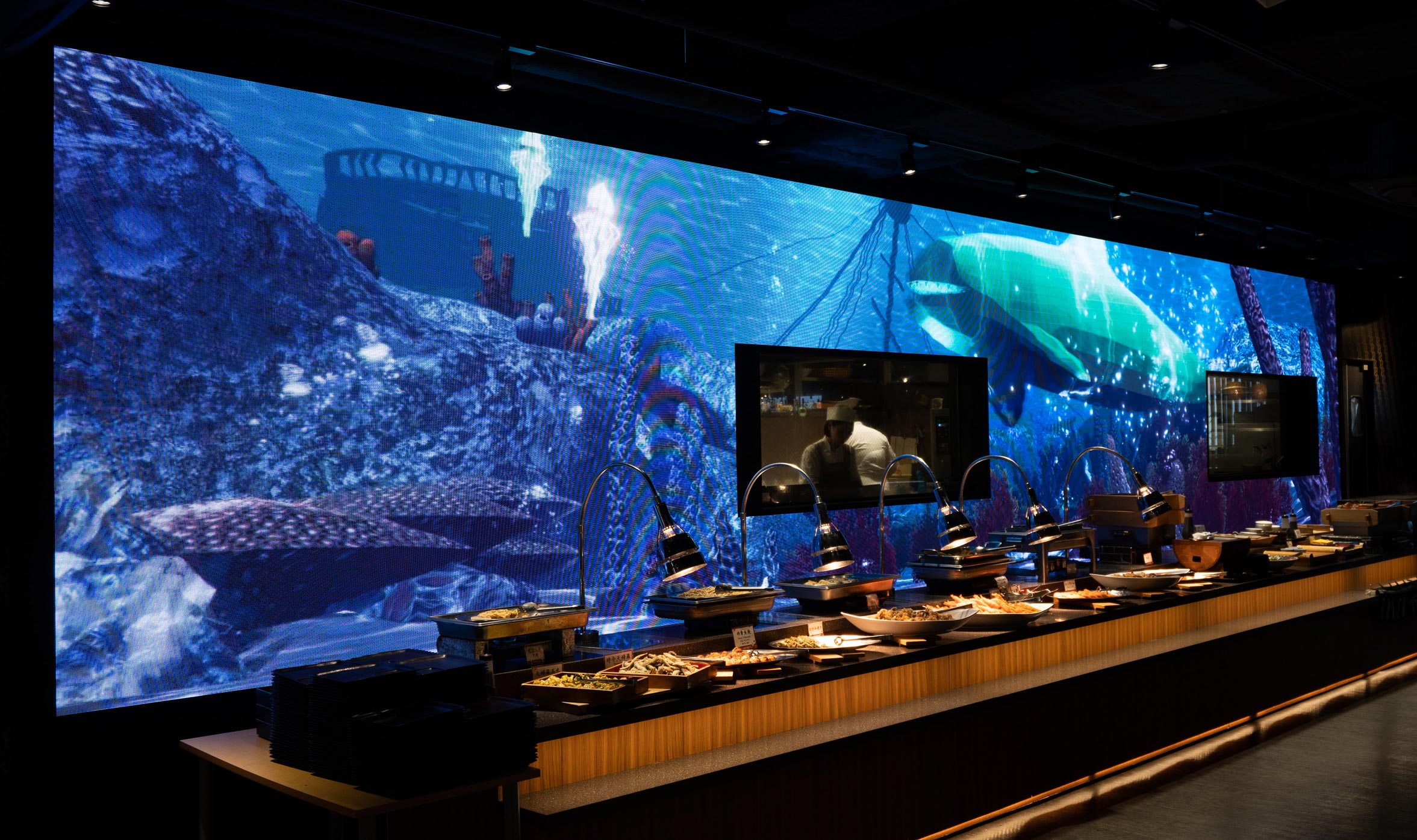 LandSkip、道内最大のLEDビジョンで空間演出（札幌市）｜株式会社ランドスキップのプレスリリース