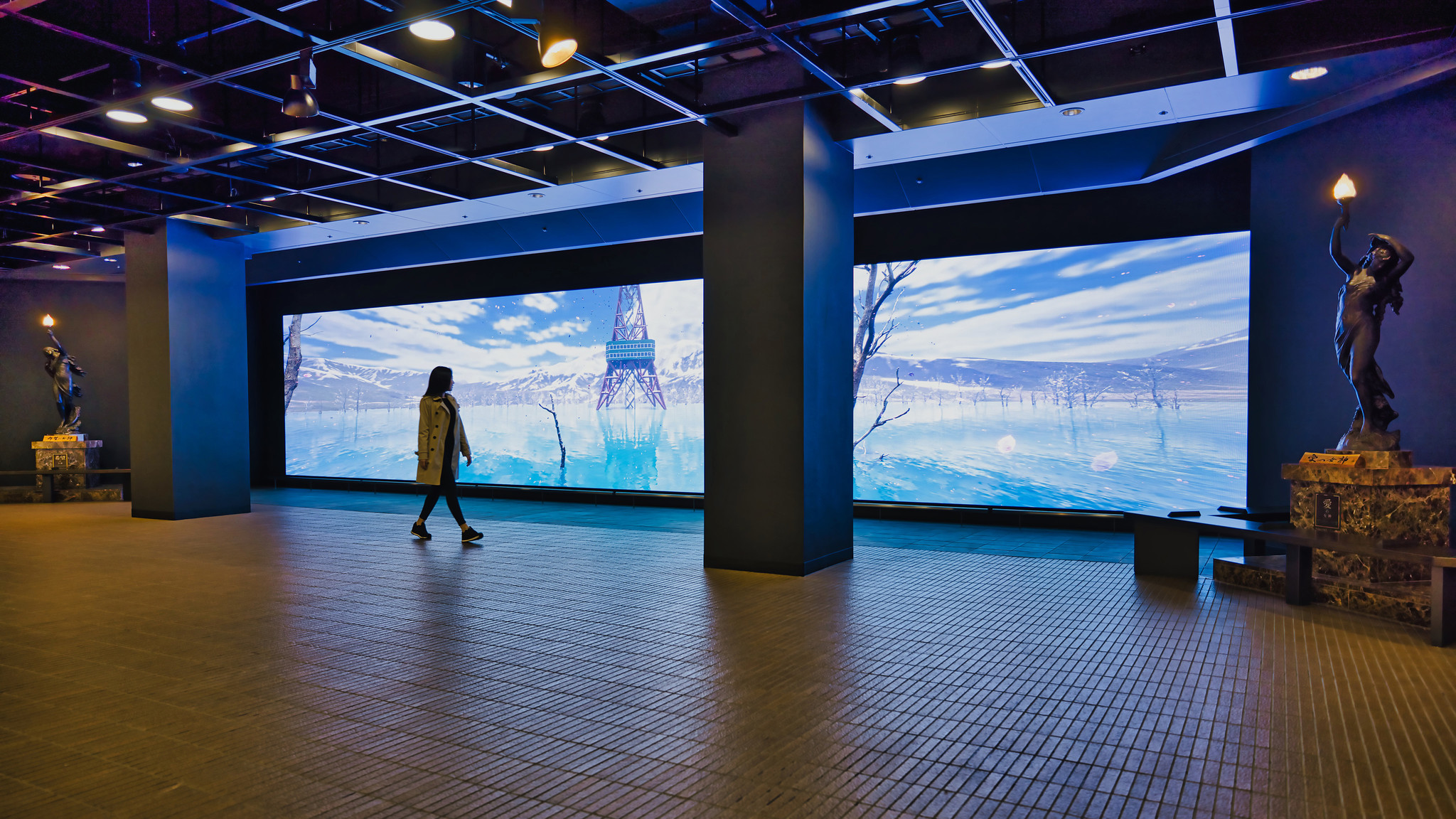 LandSkip、さっぽろ地下街50年記念LEDビジョンに映像演出｜LandSkipのプレスリリース