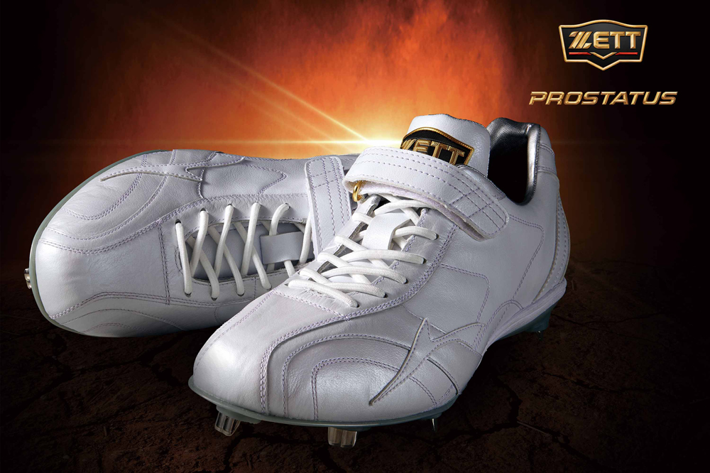 《ZETT》プロステイタスに伝説のカンガルーレザーが復活！ハイクオリティー埋込みスパイク【プロステイタスWH】登場！｜ゼット株式会社のプレスリリース