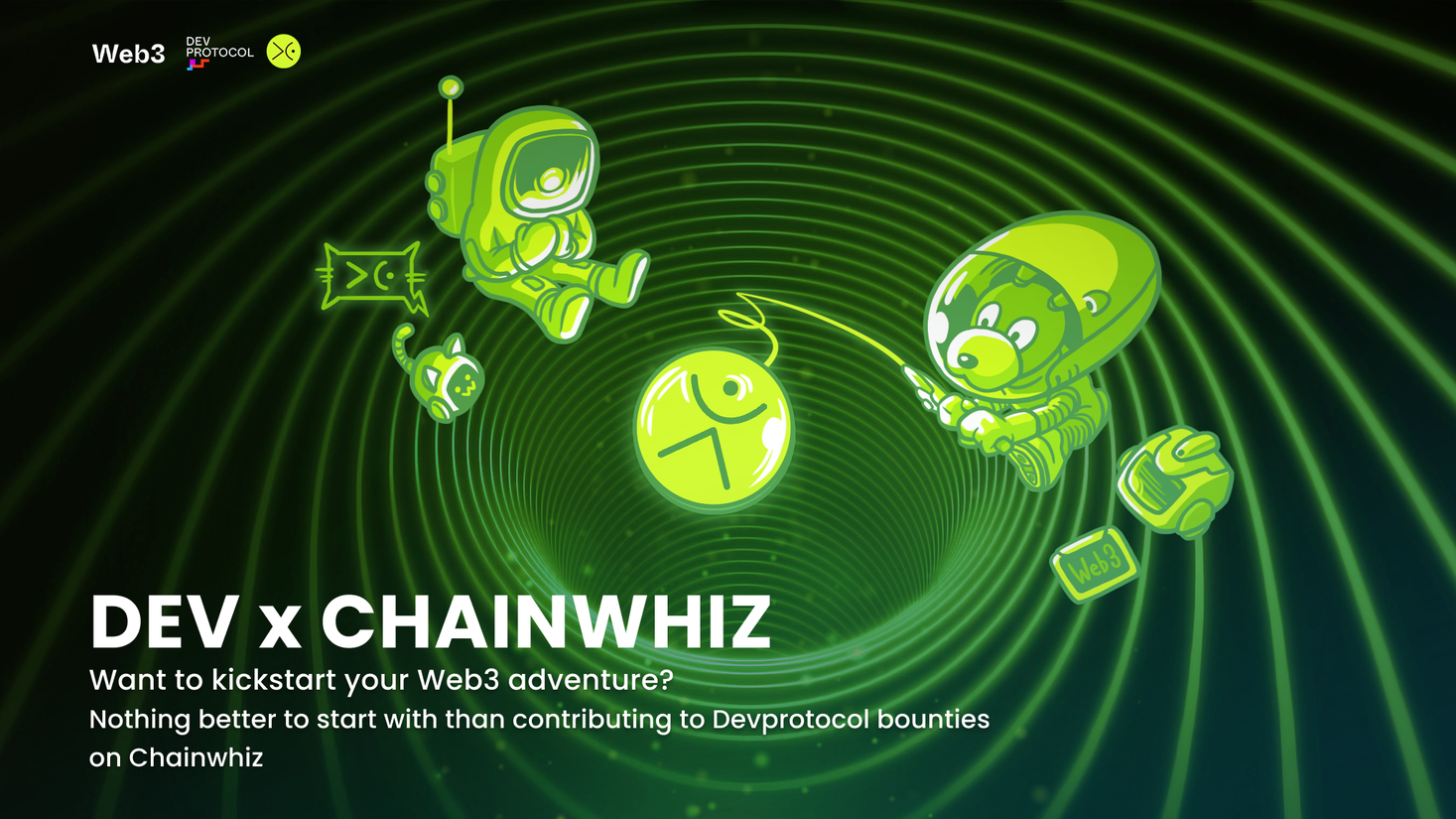 DEVプロトコル、Web3バウンティプラットフォーム「Chainwhiz」とのパートナーシップを発表｜FRAME00のプレスリリース