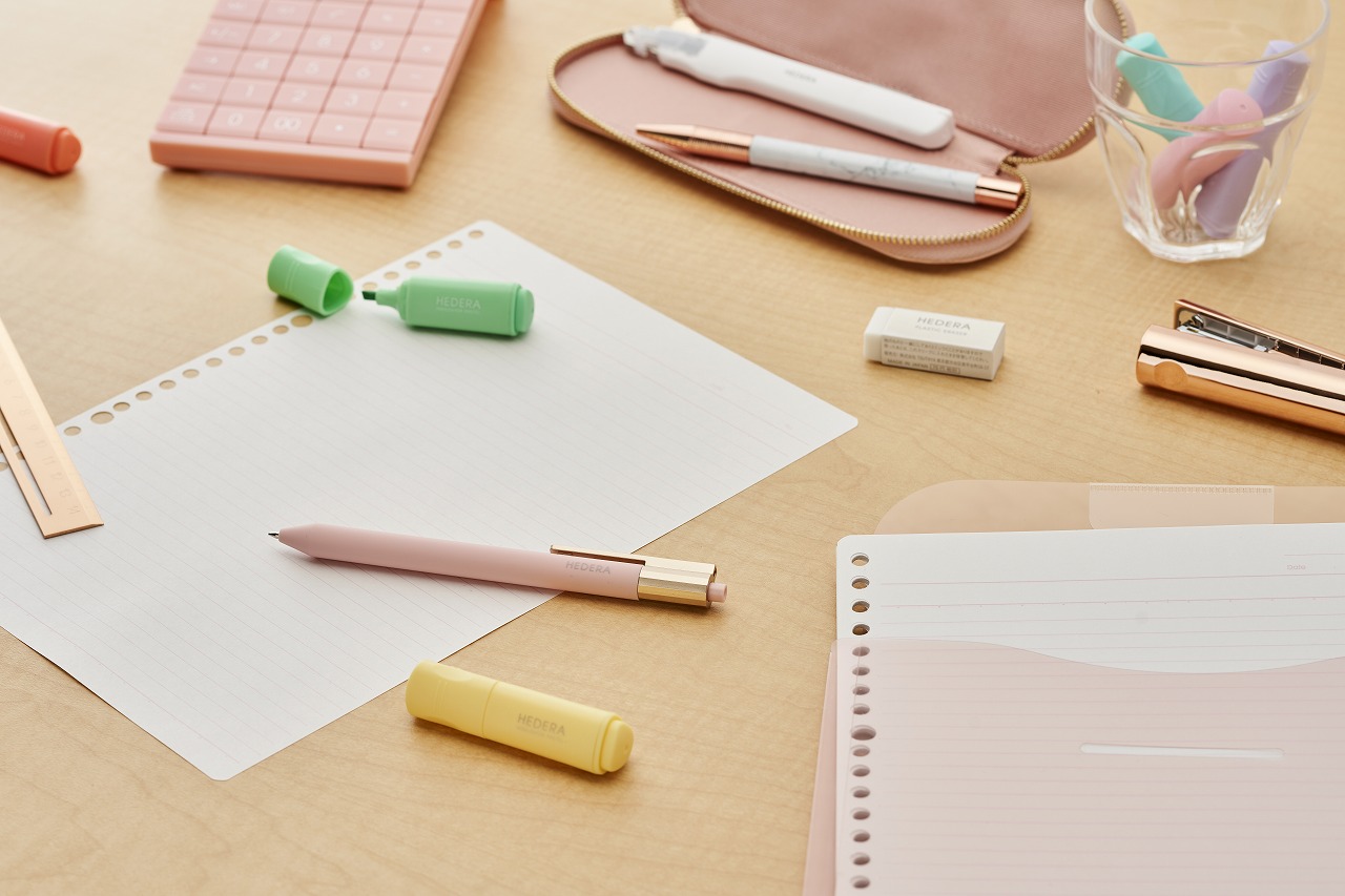 しなやかなライフスタイルを実現するTSUTAYAオリジナル文具ブランド『HEDERA』第2弾ラインナップ発売開始｜カルチュア・コンビニエンス・クラブ株式会社のプレスリリース
