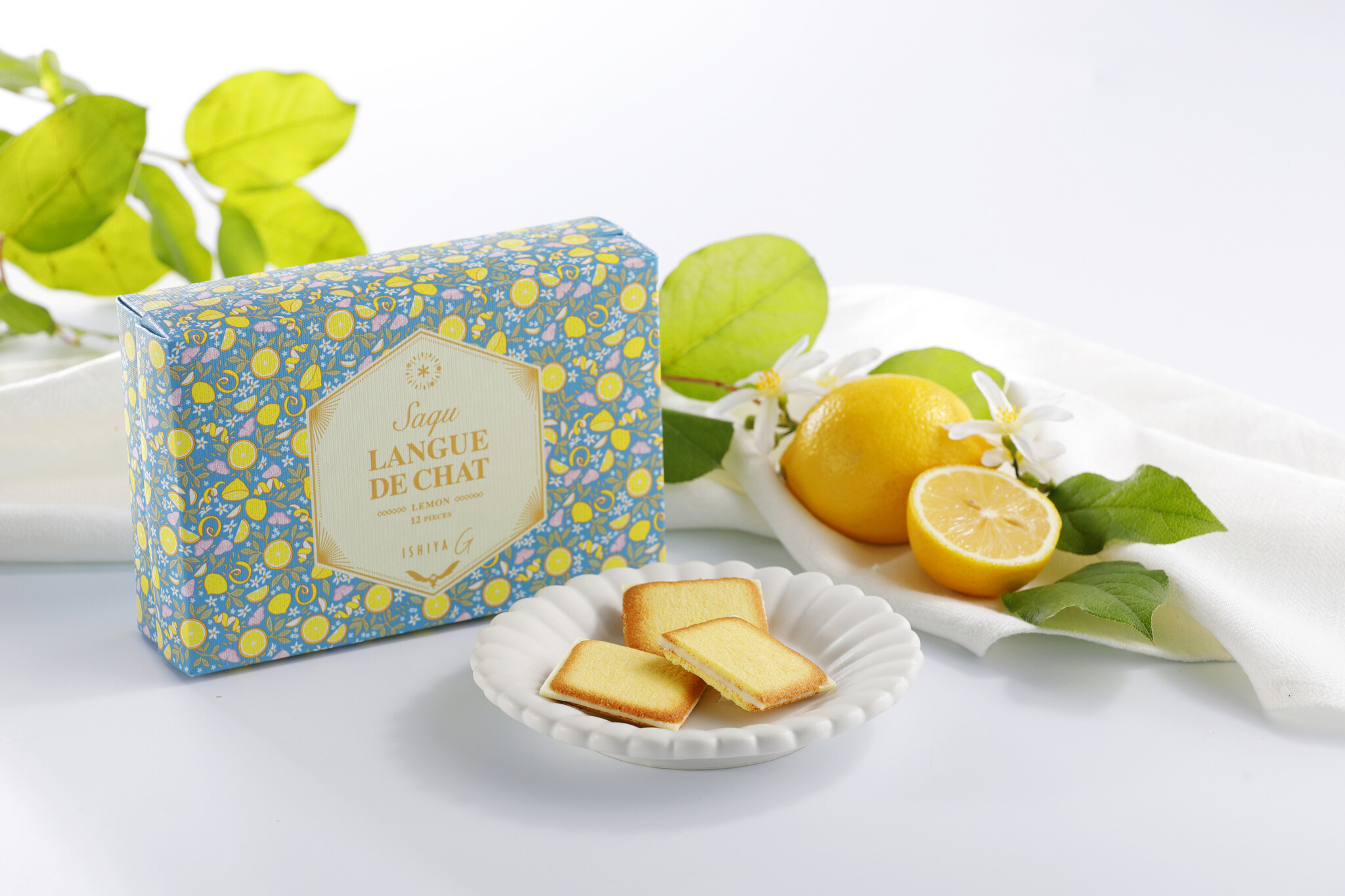 「白い恋人」から生まれた彩りラング・ド・シャ“サク”期間限定フレーバー【新発売】「サク ラング・ド・シャ（レモン）」＜4月27日（木）登場＞｜石屋製菓株式会社のプレスリリース