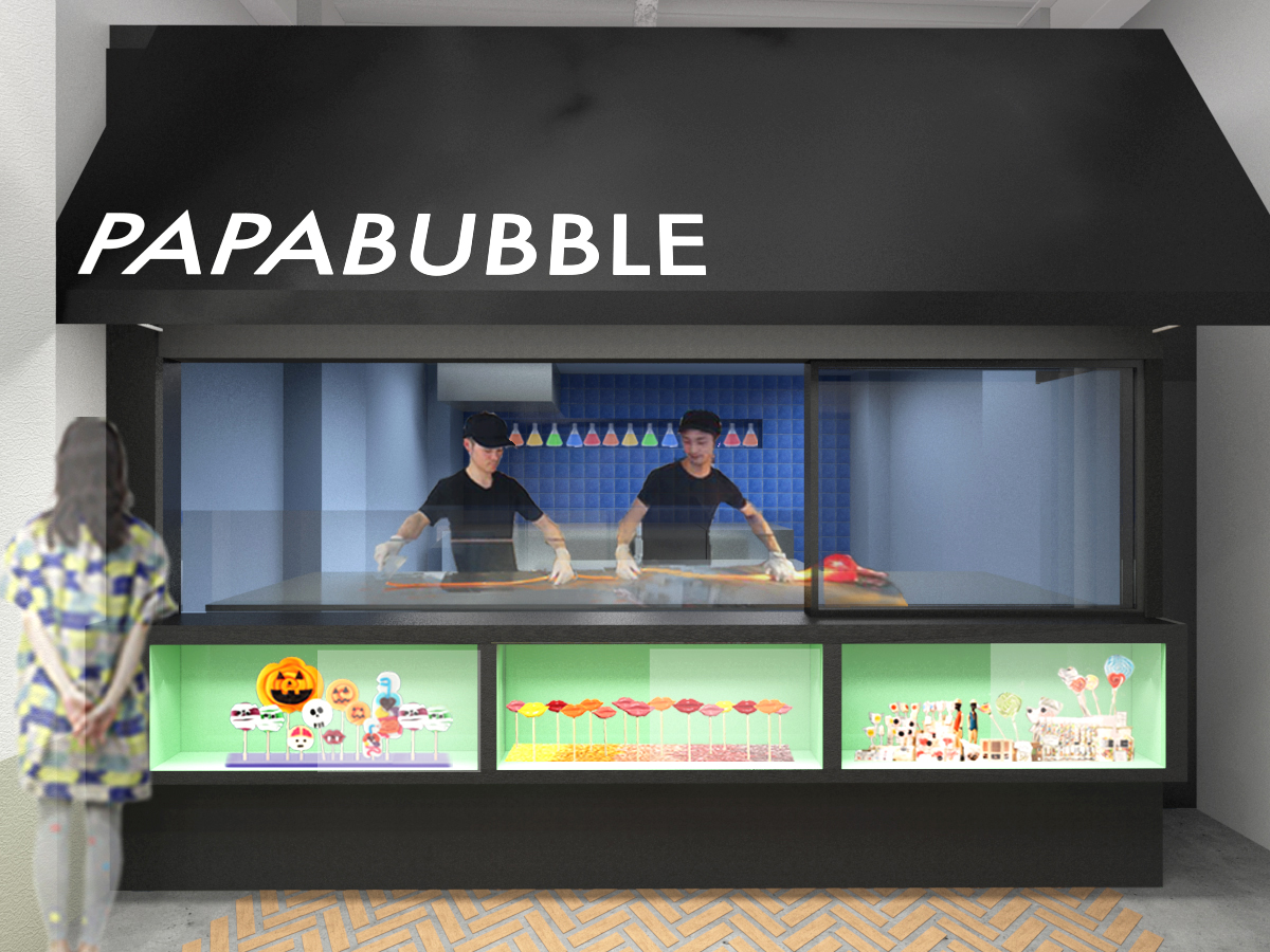 旗艦店「パパブブレ 青山店」、3/1(金)OPEN！｜株式会社PAPABUBBLE JAPANのプレスリリース
