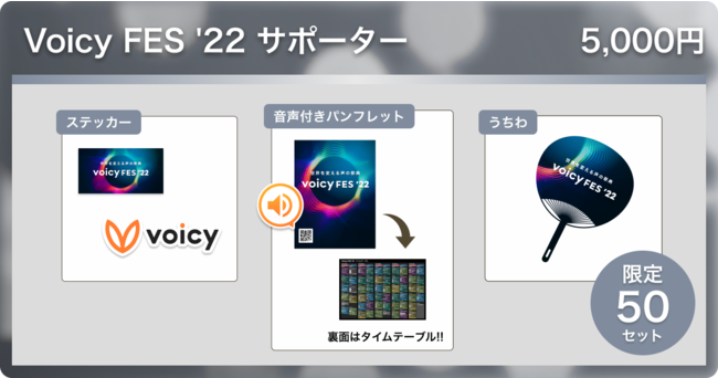 今年もあの白熱するフェスが帰ってくる！世界を変える声の祭典「Voicy FES ’22」開催決定｜株式会社Voicyのプレスリリース