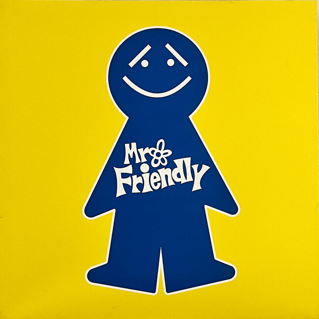 キャラクター 「MR.FRIENDLY（ミスター・フレンドリー）」のアート作品展開催！｜株式会社スーパープランニングのプレスリリース