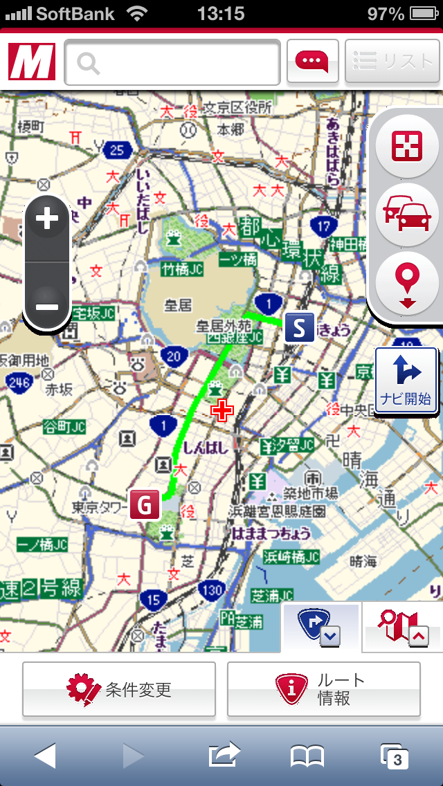 スマートフォン向け無料地図サイト「MapFan®」 iOS向け地図ナビApp「MapFan＋」へのルート転送機能を追加｜インクリメント・ピー株式会社のプレスリリース