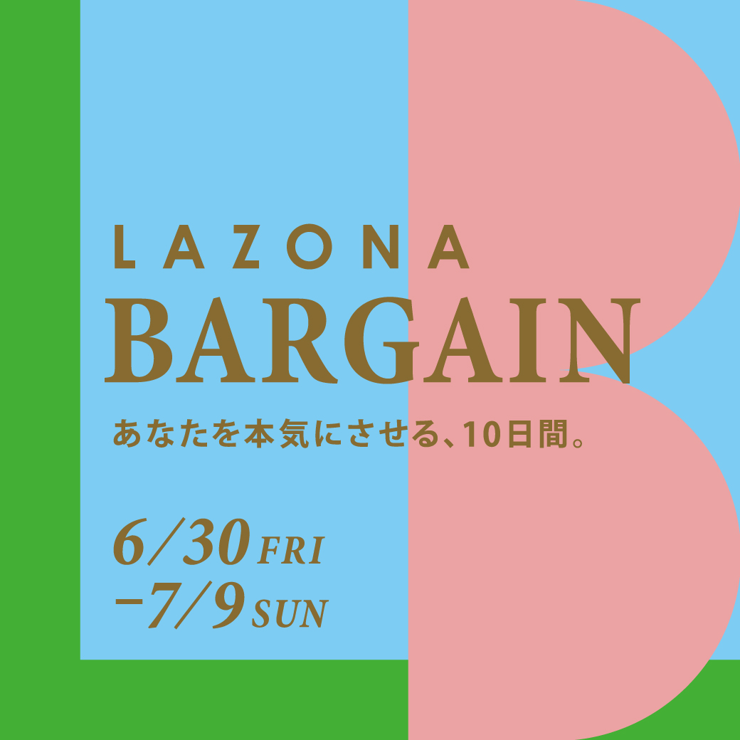 LAZONA BARGAIN &CLEARANCE ｜三井不動産商業マネジメント株式会社のプレスリリース