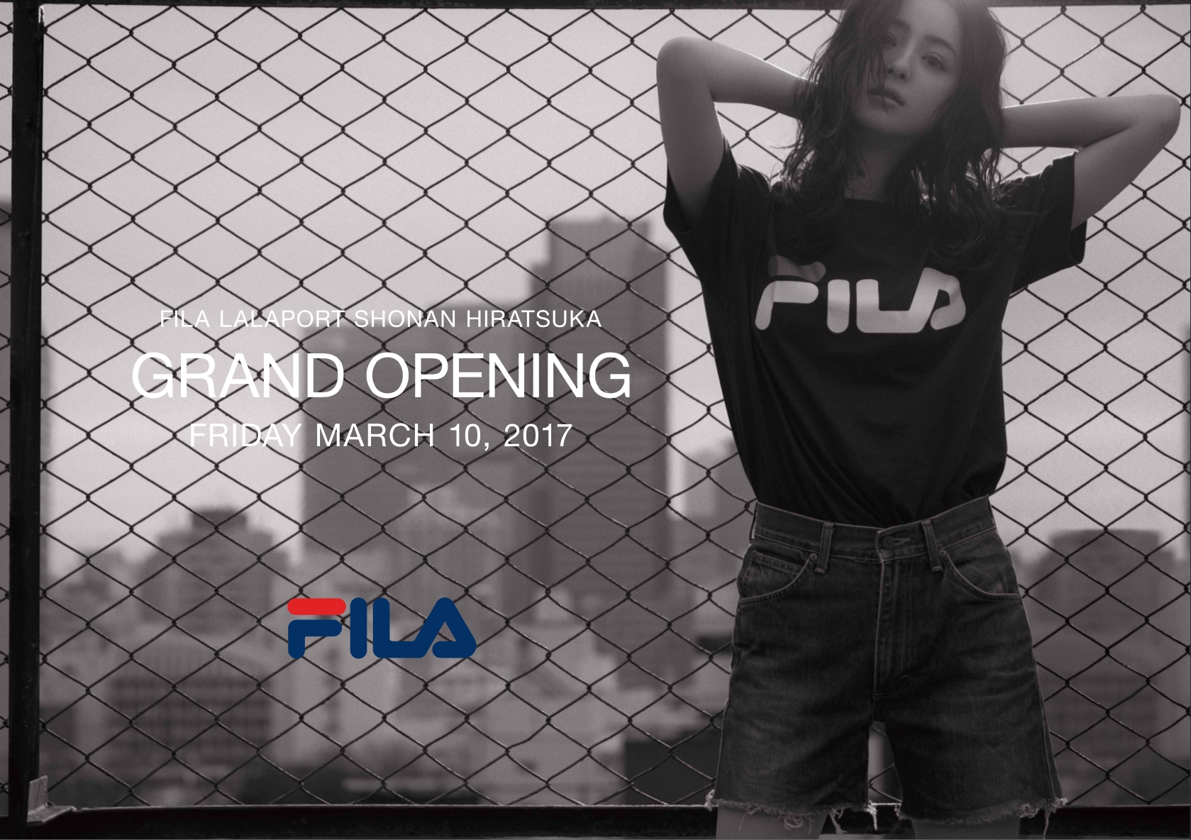 FILA SHOP｜ららぽーと湘南平塚に新規出店。メンズ・ウィメンズの各種ウェア、シューズを豊富に展開｜FILA JAPANのプレスリリース