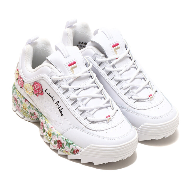 “FILA × Laura Ashley × atmos pink” トリプルコラボレーションが完成！大人気ギャルモデルのゆうちゃみさんを起用 ...