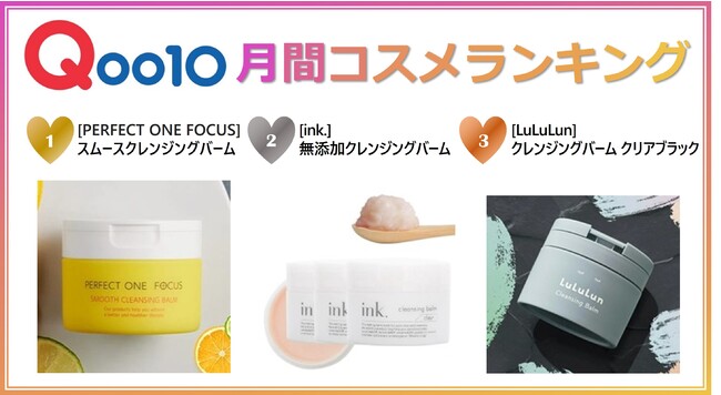 2022年8月 Qoo10月間コスメランキング発表！人気のカテゴリーごとに月間販売個数TOP5をご紹介｜eBay Japan合同会社のプレスリリース