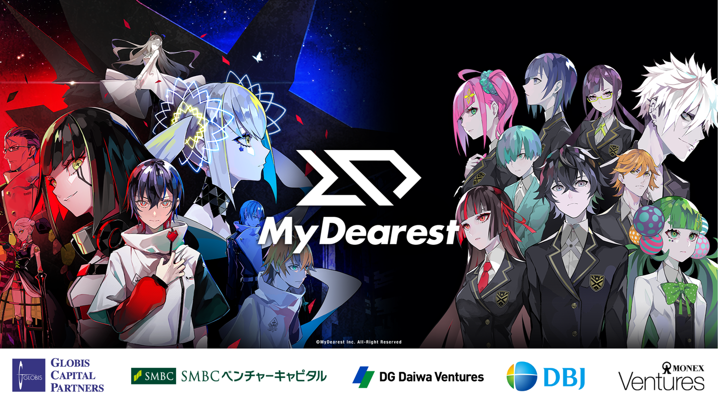『オリジナルIP×VRゲーム×コミュニティ』のMyDearest、9億円の資金調達を実施｜MyDearest株式会社のプレスリリース