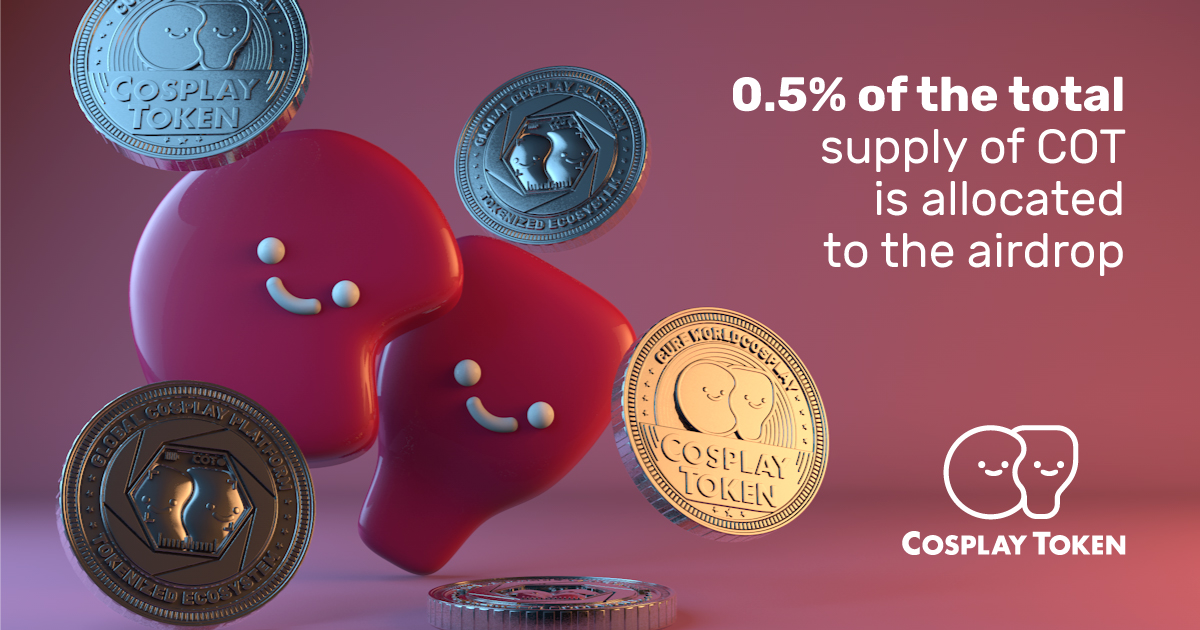 「Cosplay Token（略称COT）」プロジェクトの公式Telegram参加者数が18万人を突破｜株式会社キュアのプレスリリース