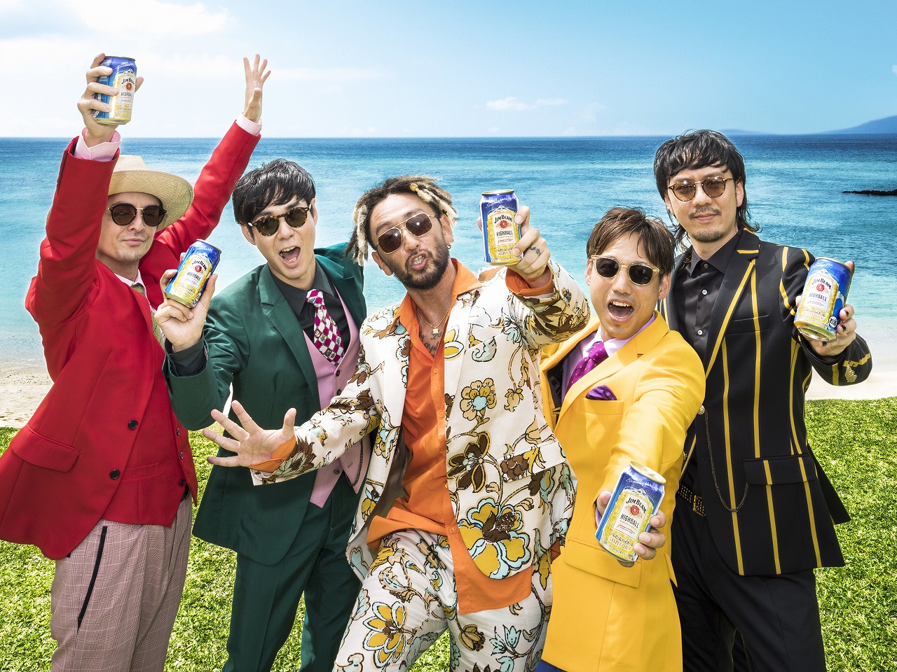 夏を代表する「ジムビーム」と「ORANGE RANGE」がコラボ！「解放カーニバル」配信スタートMVは本日21時よりYouTubeにてプレミア公開！｜サントリー株式会社のプレスリリース