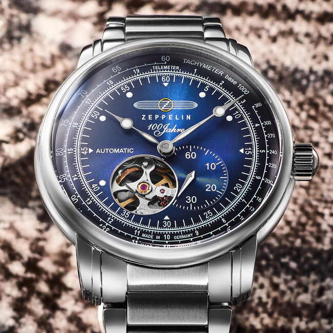 「ZEPPELIN OPEN HEART AUTOMATIC JAPAN LIMITED -BLUE-」2 月22 日に先行発売｜株式会社ウエ ...