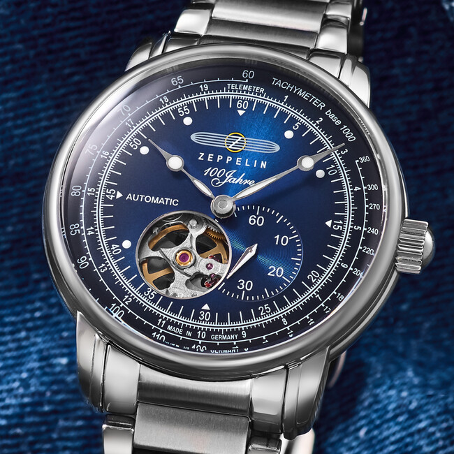 「ZEPPELIN OPEN HEART AUTOMATIC JAPAN LIMITED -BLUE-」2 月22 日に先行発売｜株式会社ウエ ...