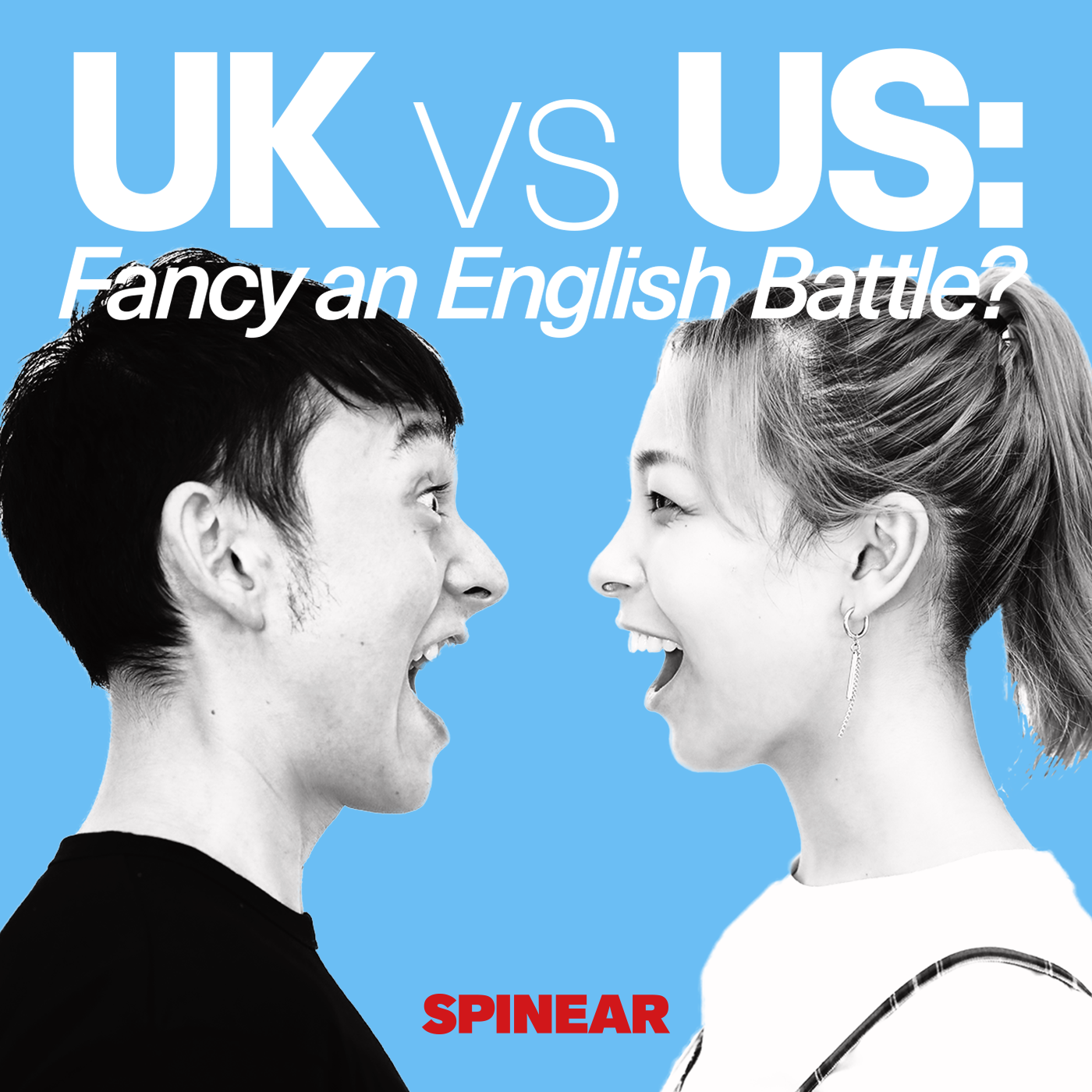 ハリー杉山＆JENNIによる英語ラーニングコンテンツ『UK vs US: Fancy an English Battle？』「SPINEAR ...
