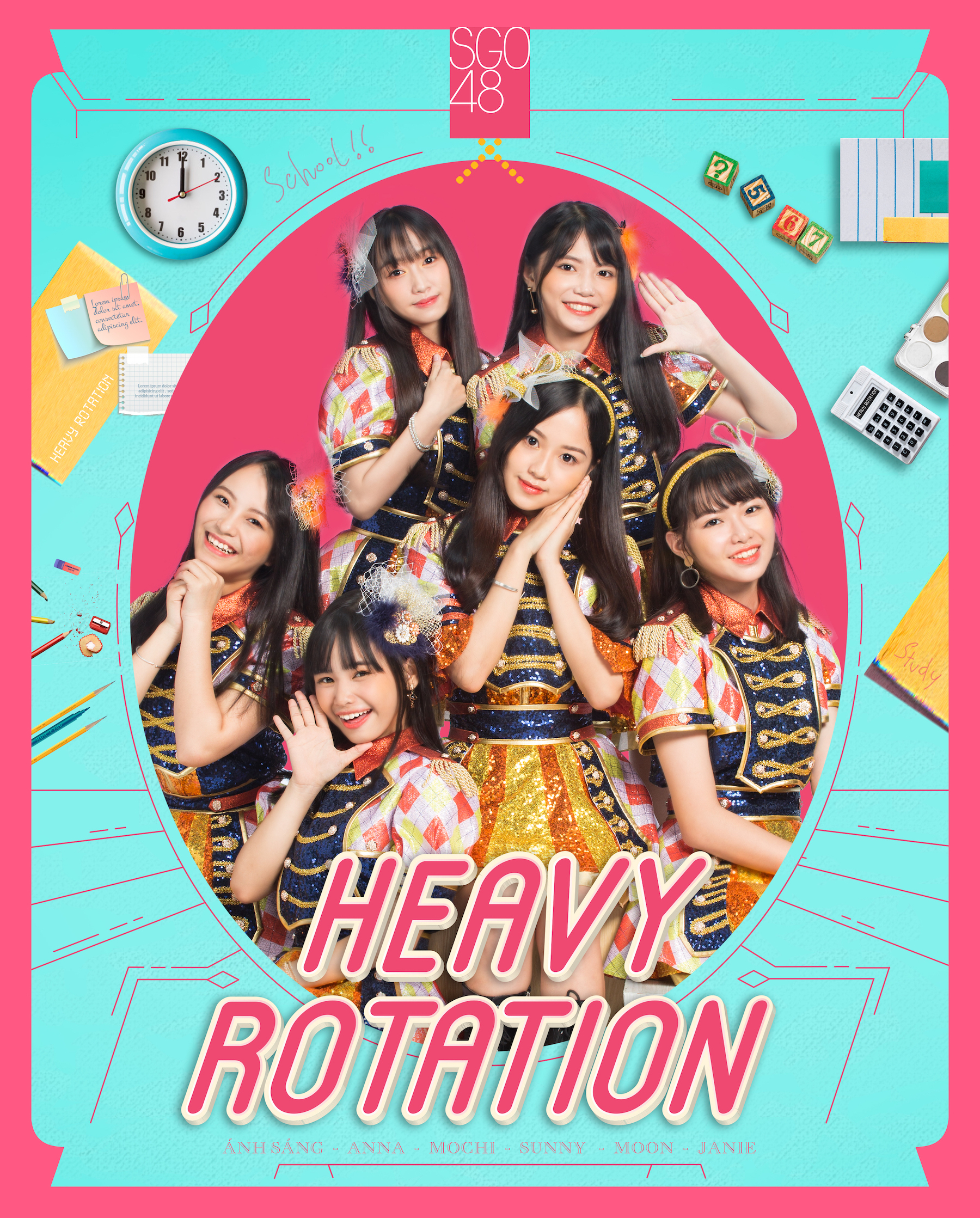 SGO48デビューシングル『HEAVY ROTATION』がついにリリース！！｜株式会社ジオブレインのプレスリリース