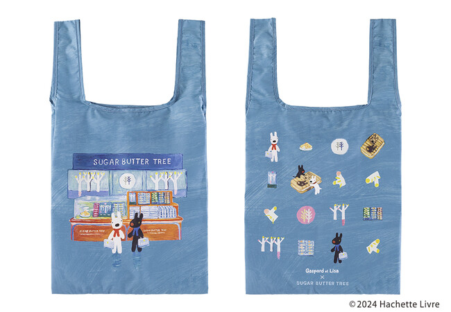 発売1か月で60万個突破！話題沸騰中「リサとガスパール」と「シュガーバターの木」コラボスイーツから、エコバッグセットが公式通販に登場！ (2024年5月28日) - エキサイトニュース