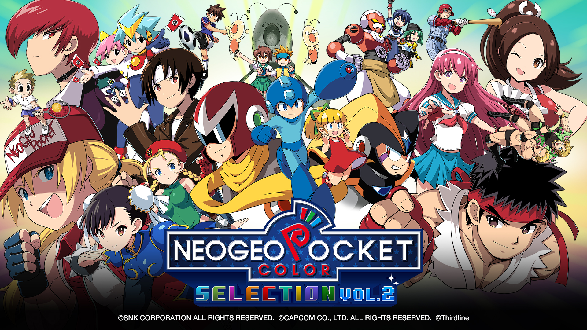 ネオジオポケットカラーの傑作タイトルを10作品収録した『NEOGEO POCKET COLOR SELECTION Vol.2』がNintendo Switch™とSteamで本日配信開始 ...