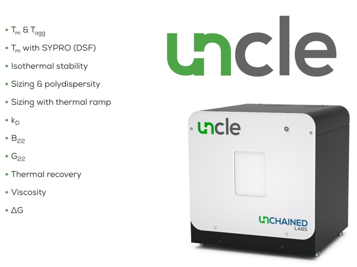 世界導入150台突破：タンパク質構造安定性解析装置 UNCLE】新ソフトウェアでさらに機能が充実｜Unchained Labs 株式会社の ...