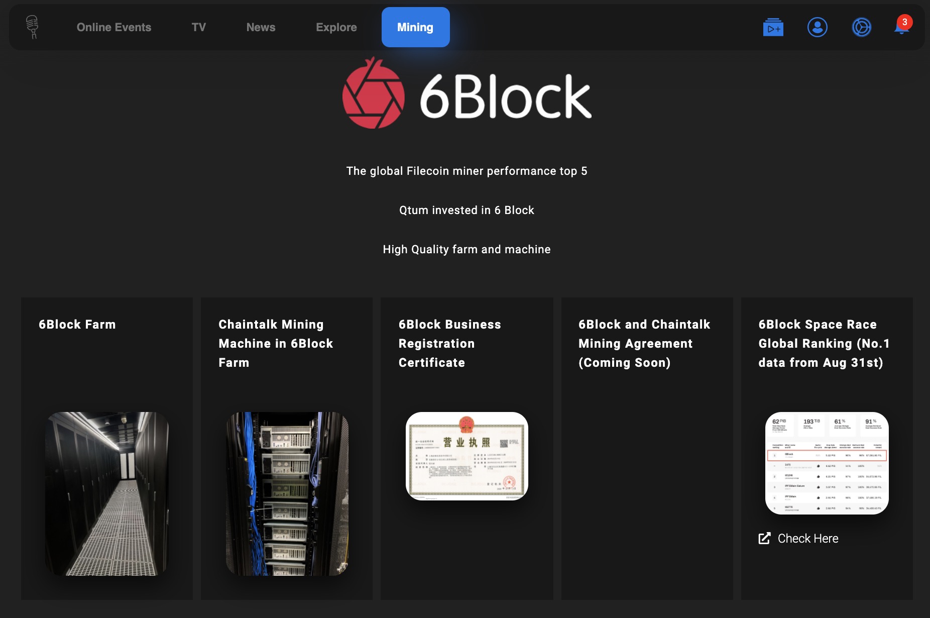 【速報】ChainTalk Mining新しいノード公開、6Block.comとパートナーシップ締結｜株式会社TEAMZのプレスリリース