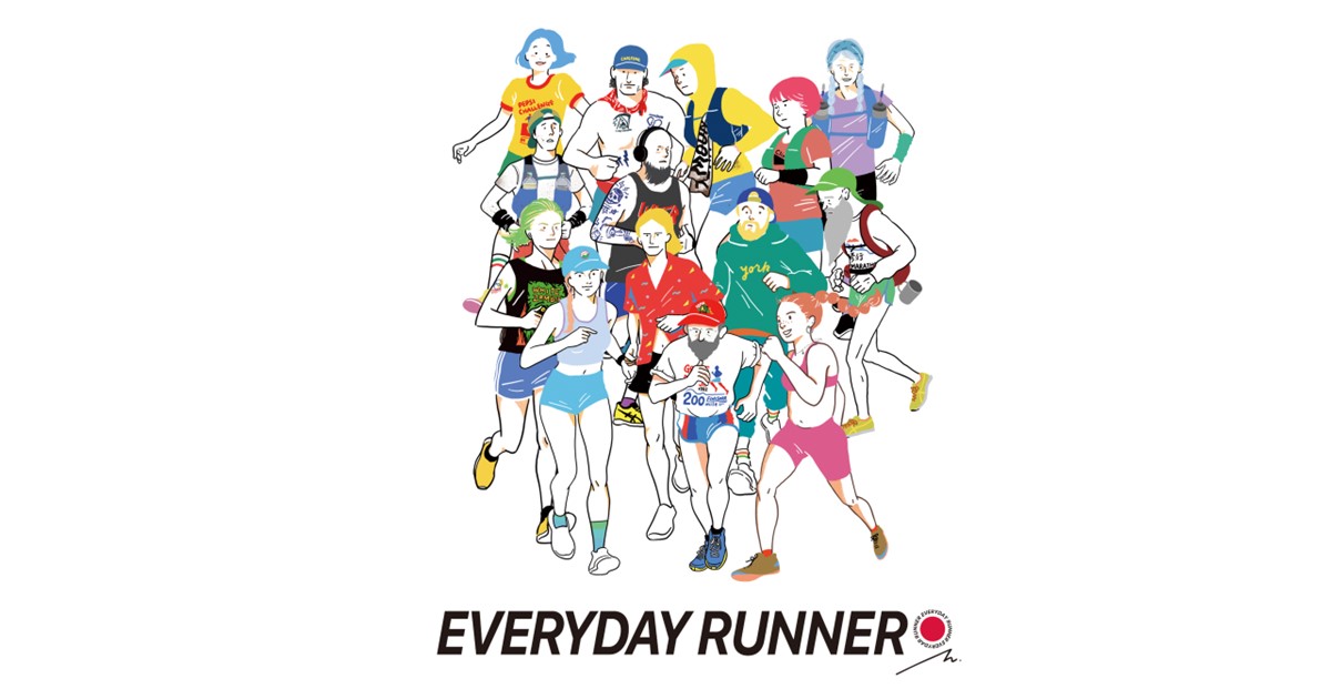 2022年11月16日（水）～20日（日）【BRING】×【EVERYDAY RUNNER】毎日、ランナーのイラストを描いた「EVERYDAY ...