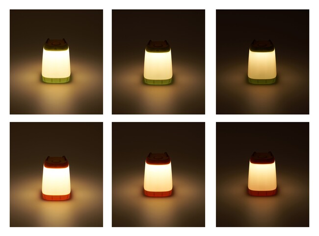 お子様でも使える簡単シンプル操作、親には嬉しい1100円！「ミディテントランタン」2カラー 新発売！：マピオンニュース