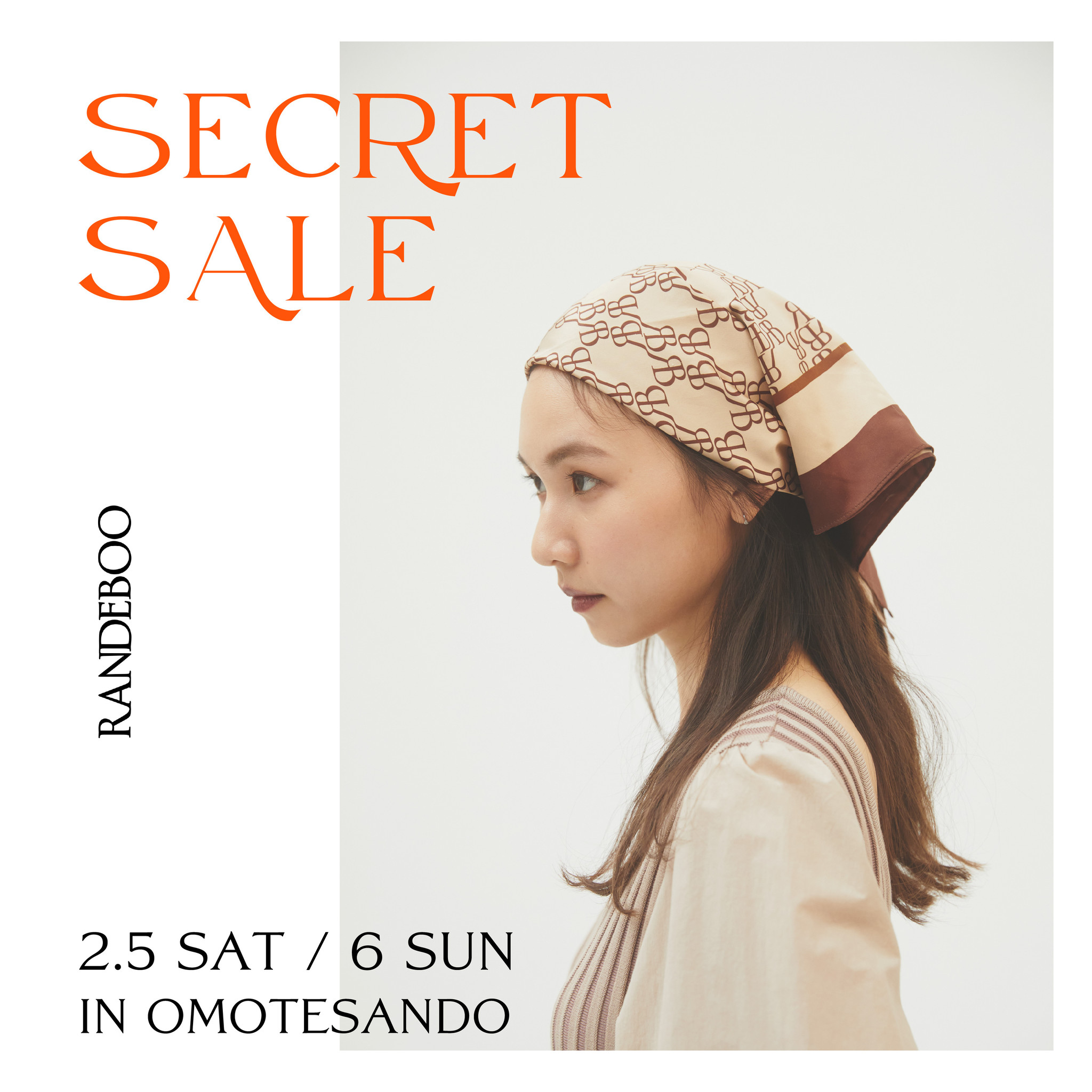 RANDEBOOとby ensureが最大90%OFF！表参道にて2日間限定のシークレットセールを開催！｜株式会社Ainerのプレスリリース