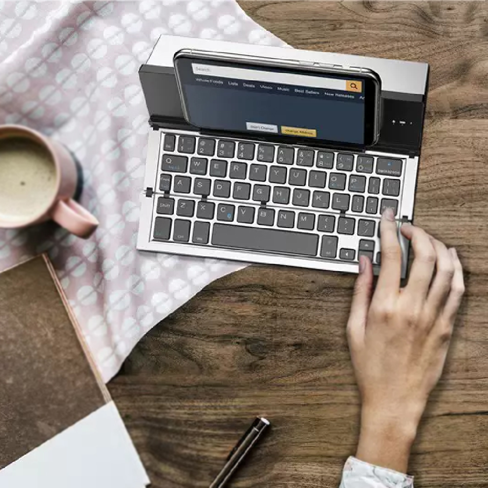 筆箱サイズまで折りたためる究極のコンパクトBluetoothキーボード「GeeK-Board」をガジェットストア「MODERN g」で販売開始 ...