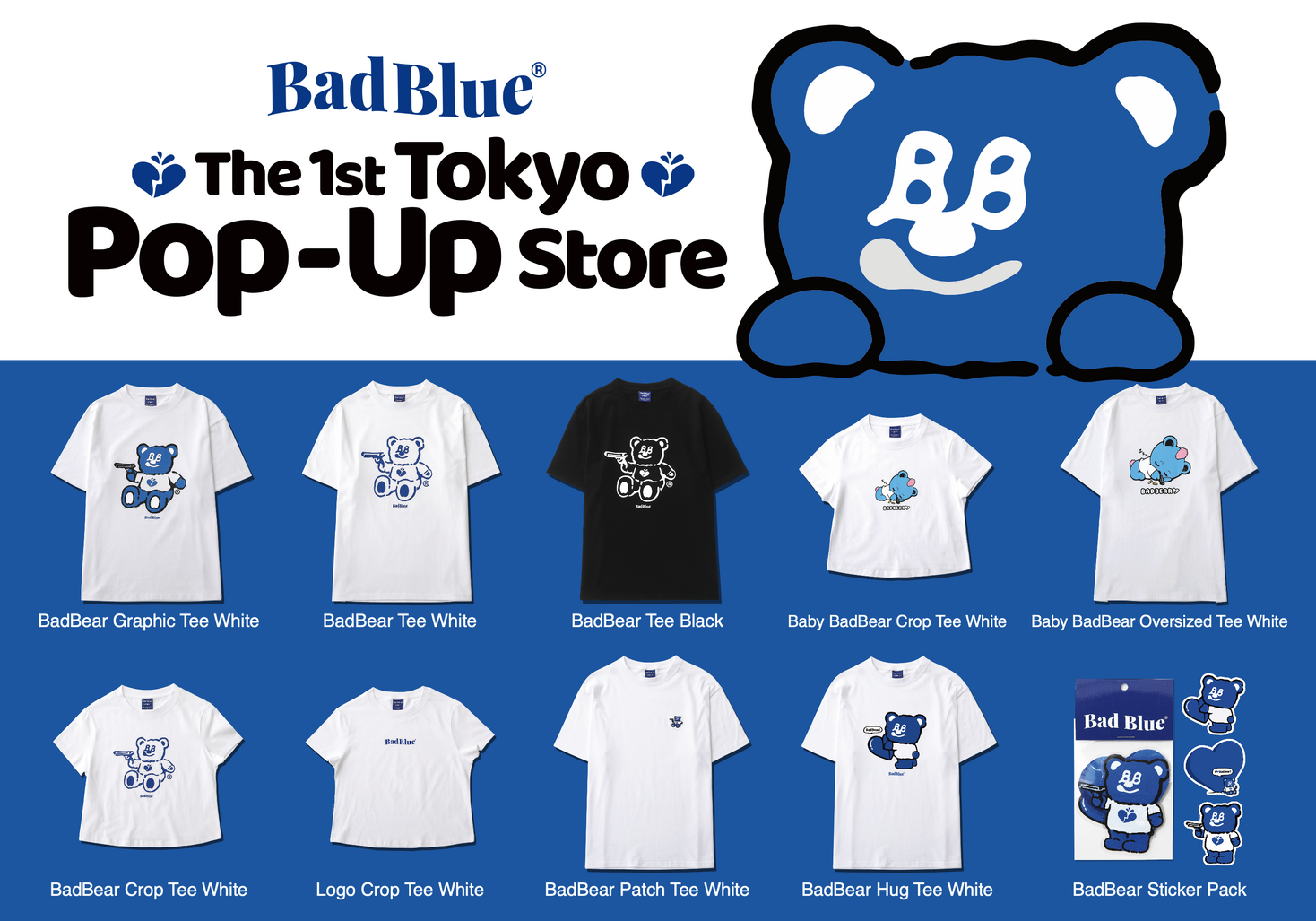 大人気の韓国ブランド「BadBlue」がSHIBUYA109渋谷店にやってくる！｜株式会社LIFE DESIGN COMPANYのプレスリリース