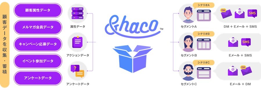 凸版印刷、手軽に始められるデジタルマーケティングサービス「＆haco™」の販売開始｜TOPPANホールディングス株式会社のプレスリリース