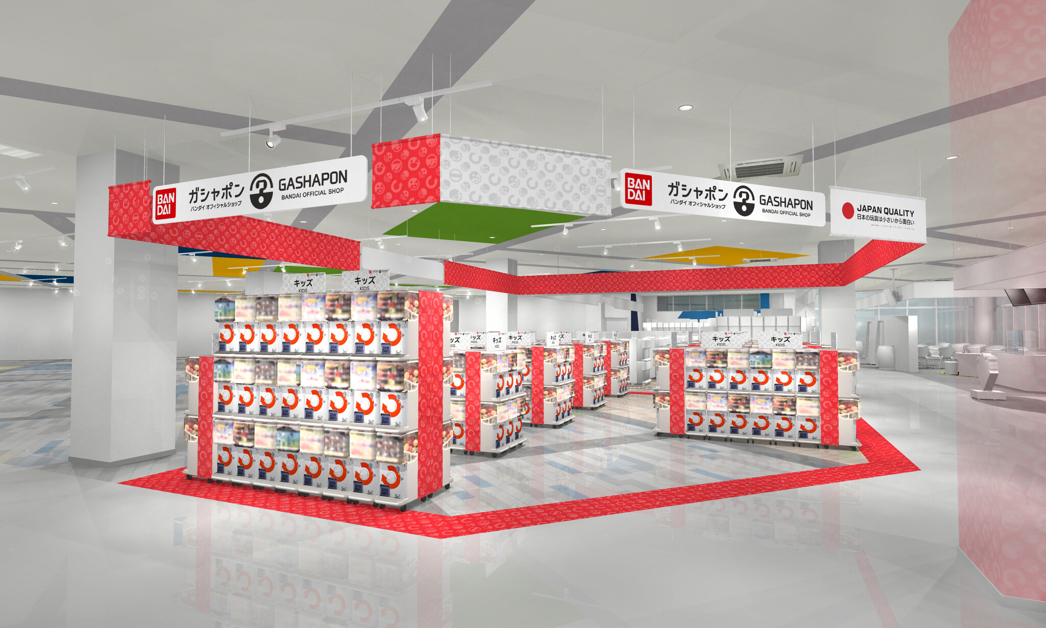 愛媛県に初登場！バンダイ公式の「ガシャポン®」大型専門店 『ガシャポンバンダイオフィシャルショップ』エミフルMASAKI店 2023年6月23 ...