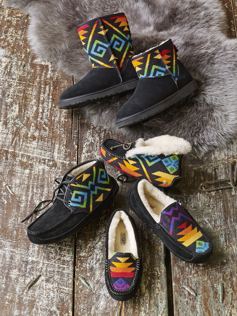 UGG Australia x Pendletonの限定コレクション「UGG® and Pendleton」を11/12（水）より発売｜Deckers Japan合同会社のプレスリリース