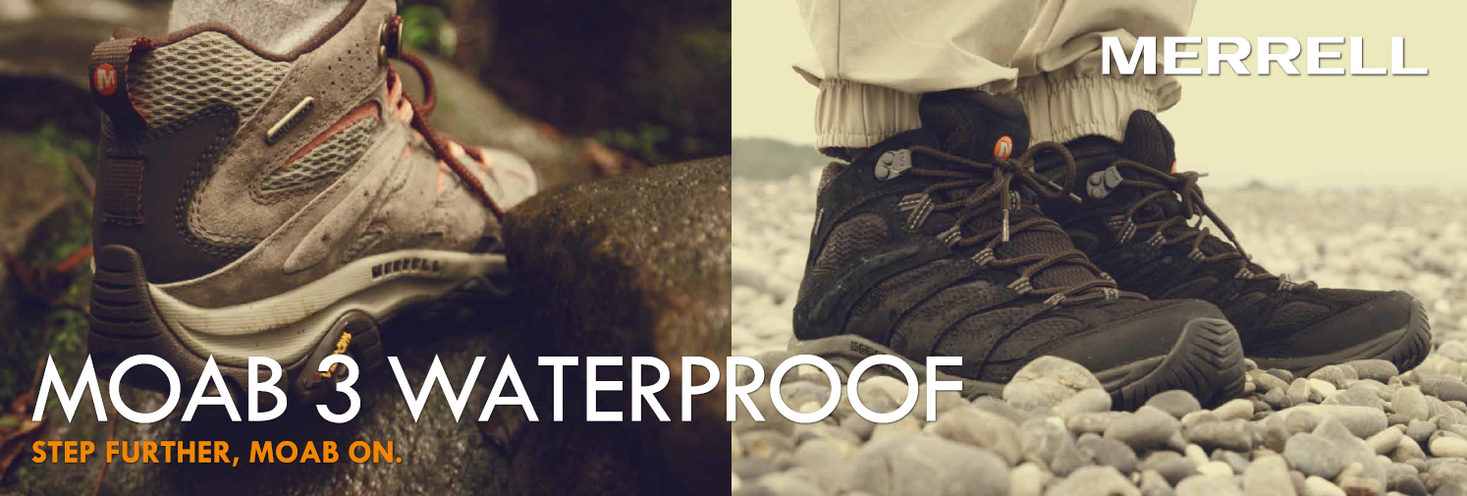 柔らかく質感の良いレザーアッパーを纏った、クラシックな印象の「MOAB 3 WATERPROOF」、「MOAB 3 MID ...