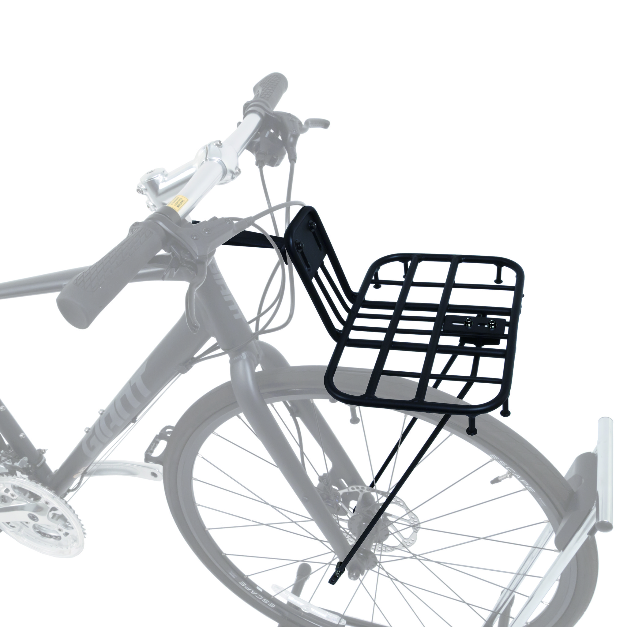 どんなスポーツバイクにも取付け可能なバスケット取付キット『CS-01』、フロントキャリアセット『CS-01+FC』登場！！｜丸八工機株式会社のプレスリリース